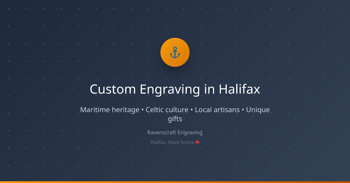 Why Custom Engraving is the Perfect Choice for Unique Gifts in Halifax